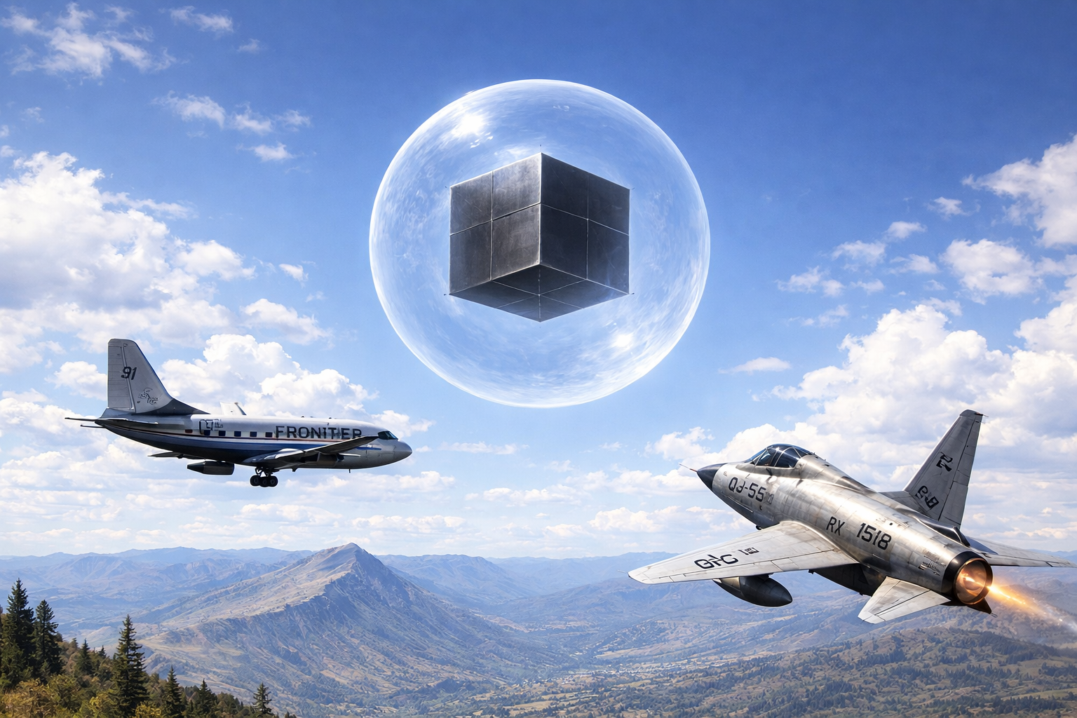 1960 Cube in Sphere UFO: Grand Junction Sighting
